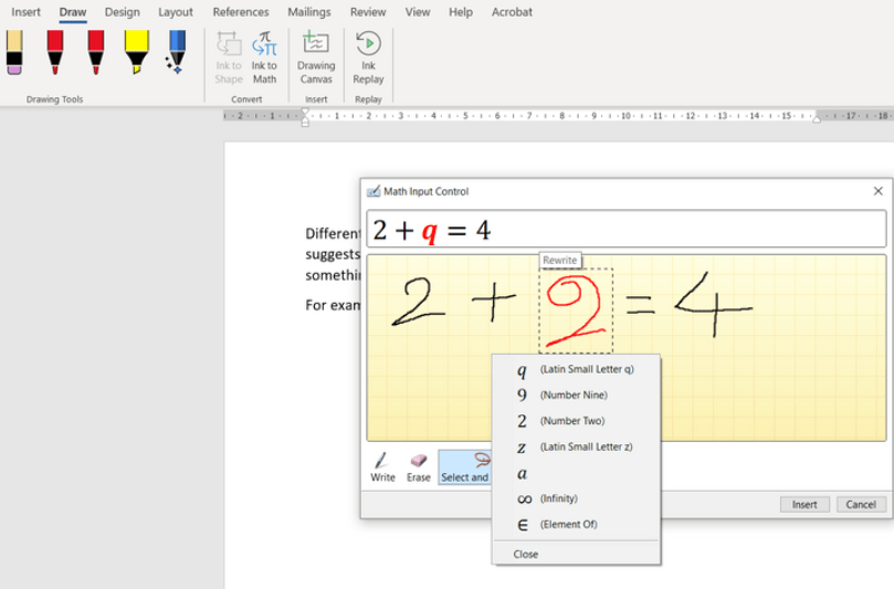 آموزش استفاده از ابزار Pen در مایکروسافت Word - 724پرس